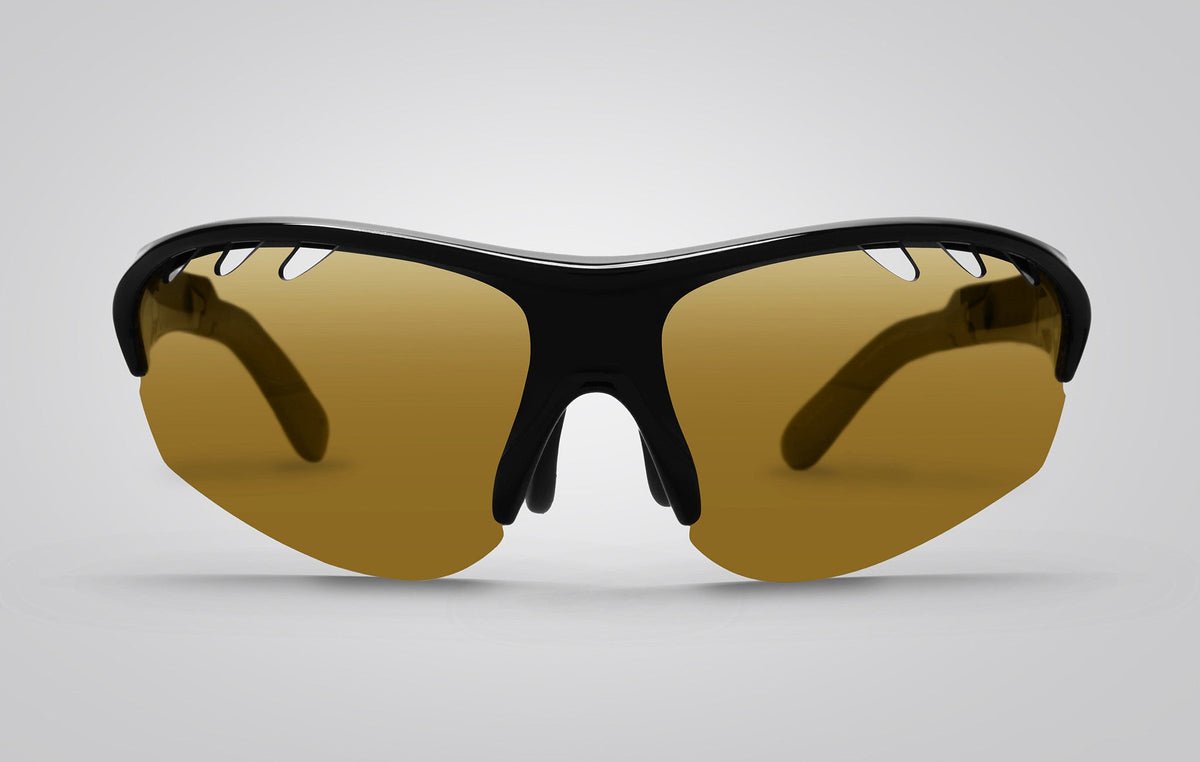 Men's Blue Light Blocking Sunglasses | Ace Semi-Rimless Sport Style ...